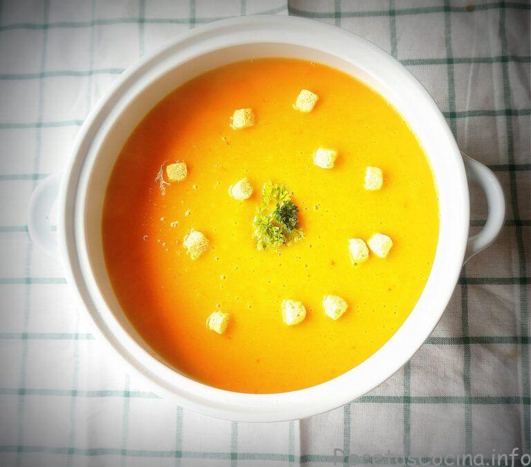 Sopa-Crema De Verduras - Recetas De Cocina
