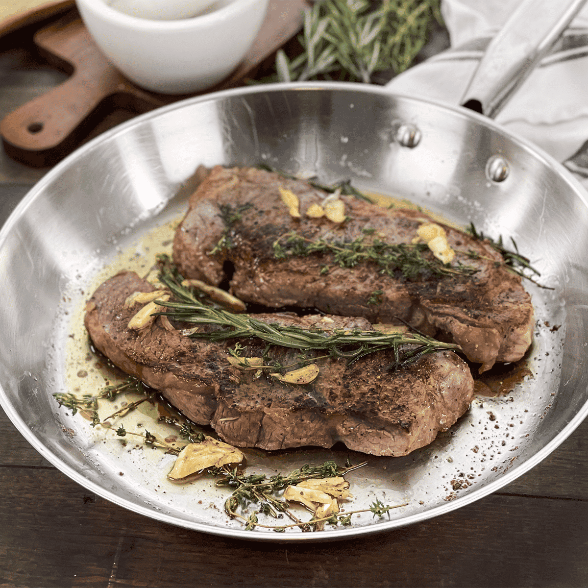 Cómo Cocinar Filete De Lomo De Nueva York A La Perfección - Recetas De ...