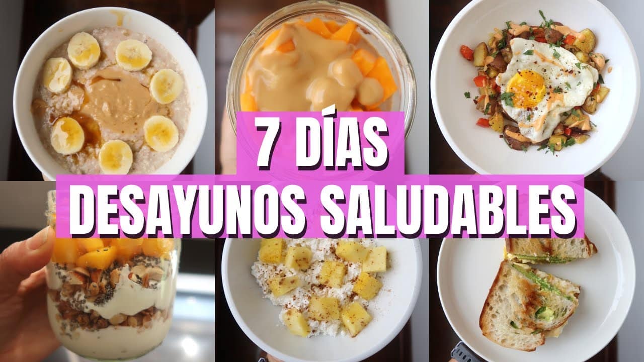 Desayuno 7 Días - Recetas Saludables | Michela Peleche - Recetas De Cocina