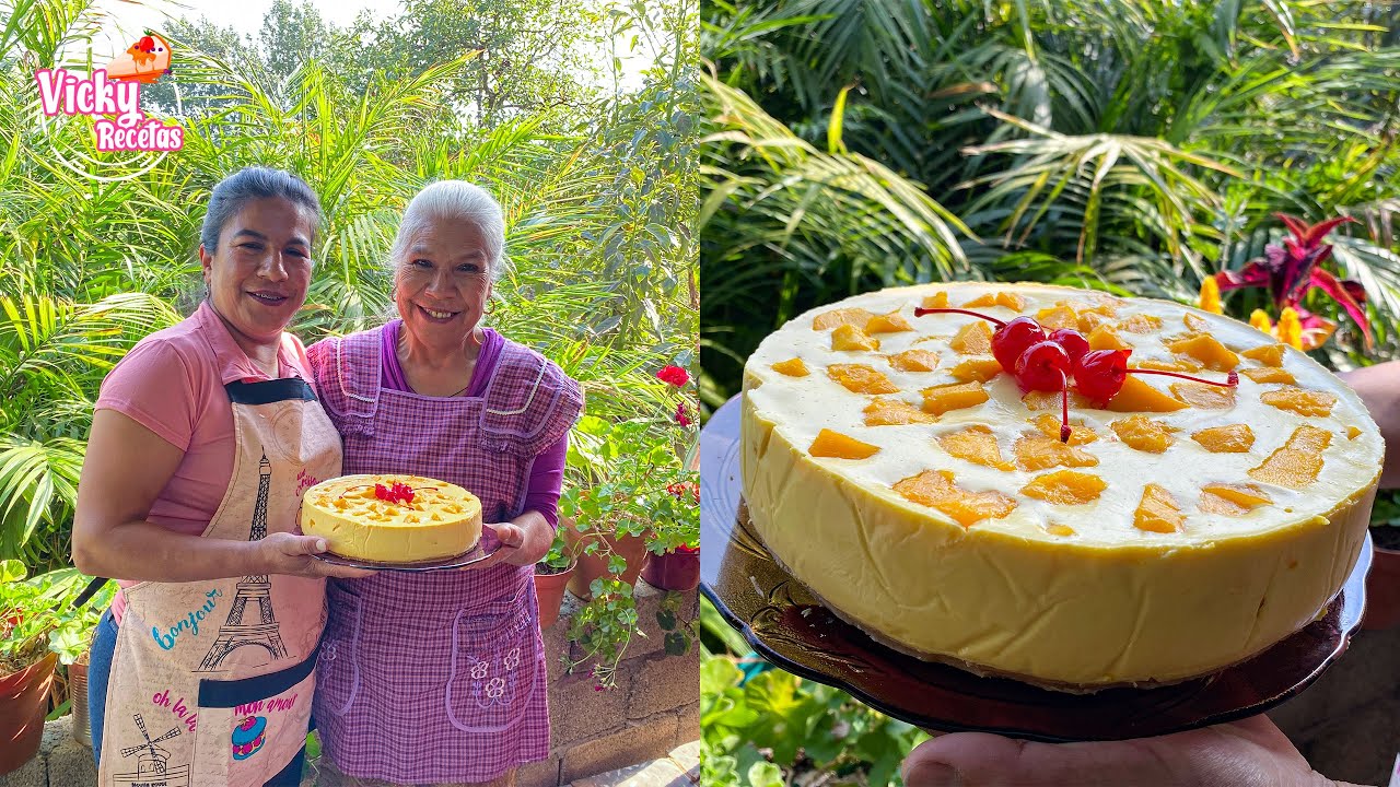 Postre Fácil Para Celebrar El Pastel De Mango De Mamá Por Receta De ...